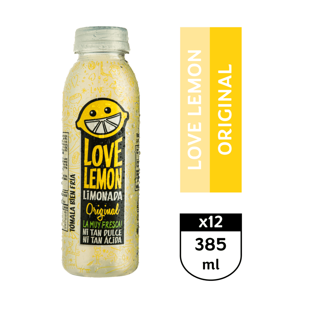 Love Lemon Original 12 x 385 ml – Refrescos